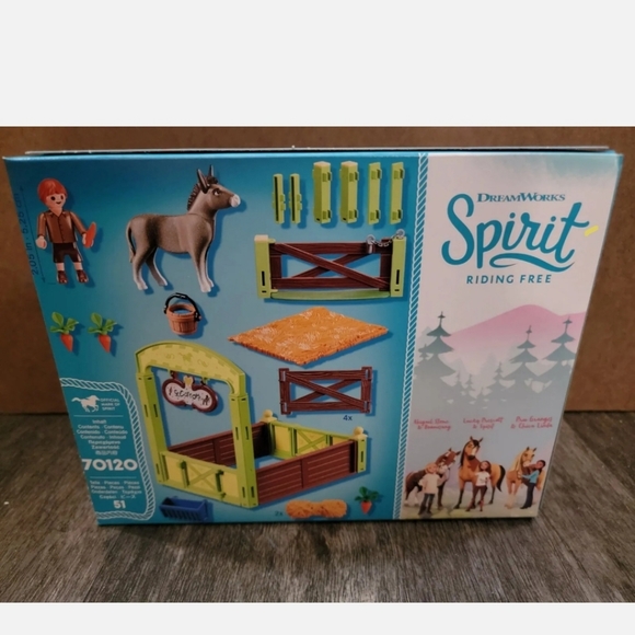 Toys | Playmobil Spirit Riding Free Snips And Senor Carrots With Horse ...